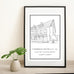 Handgetekende huis illustratie - huis tekening - huis portret – Studio ...
